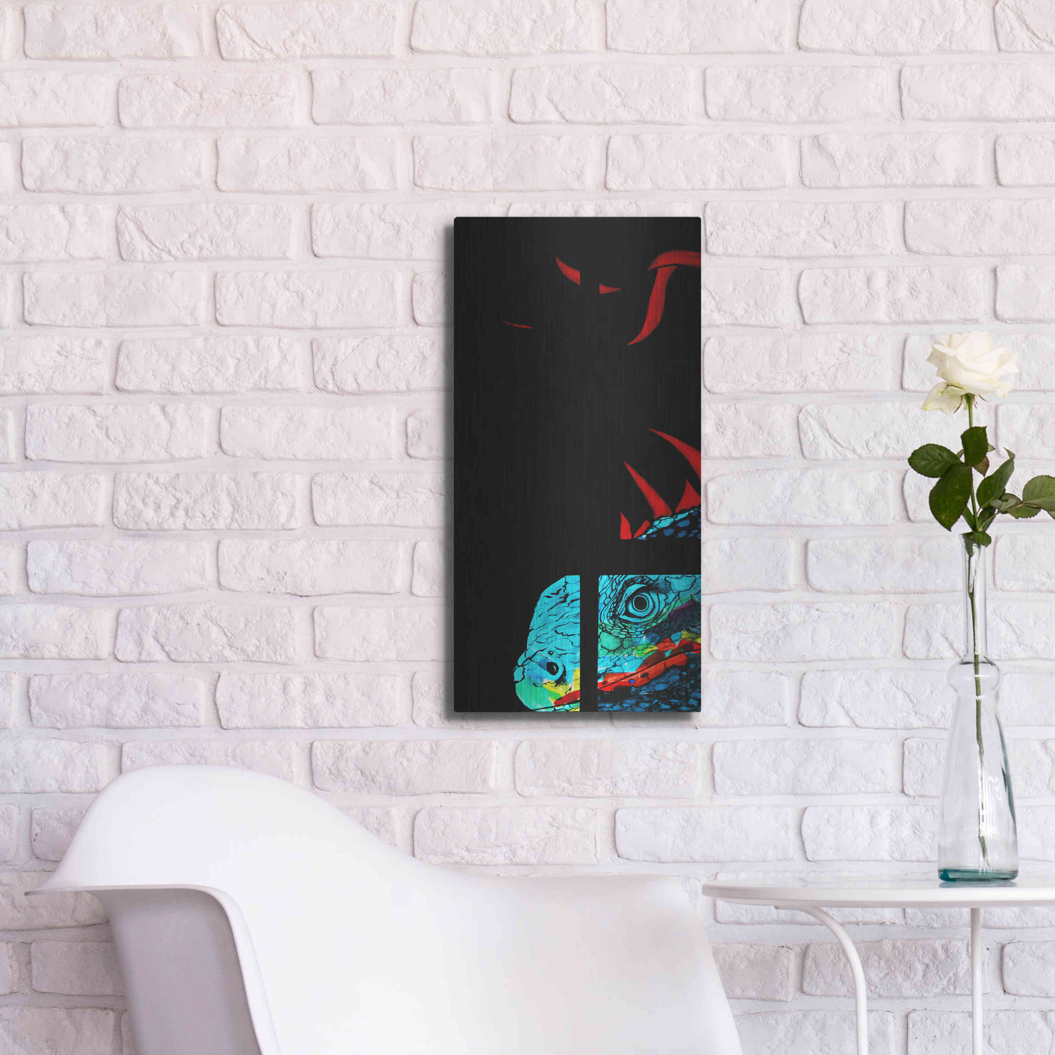 Orren Ellis 'Yum!' by Rita Shimelfarb, Metal Wall Art | Wayfair