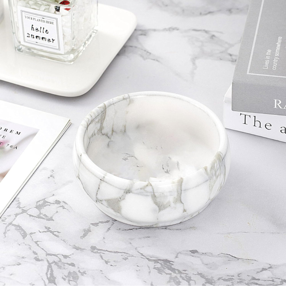 Wrought Studio CENTERPIECE MARBLE DECORATIVE SMUDGE BOWL - Wayfair Canada
