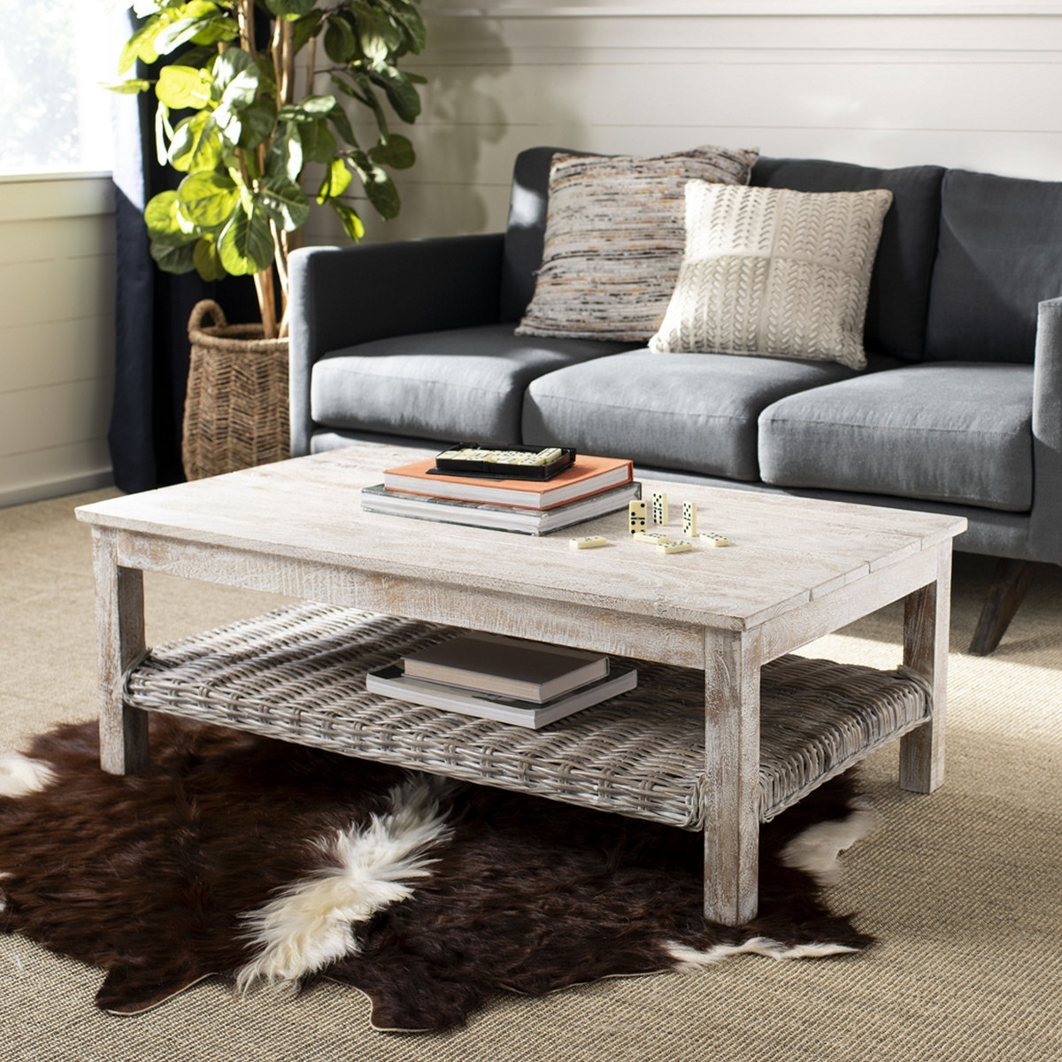Bay Isle Home™ Northfields Coffee Table with Storage & Reviews | Wayfair