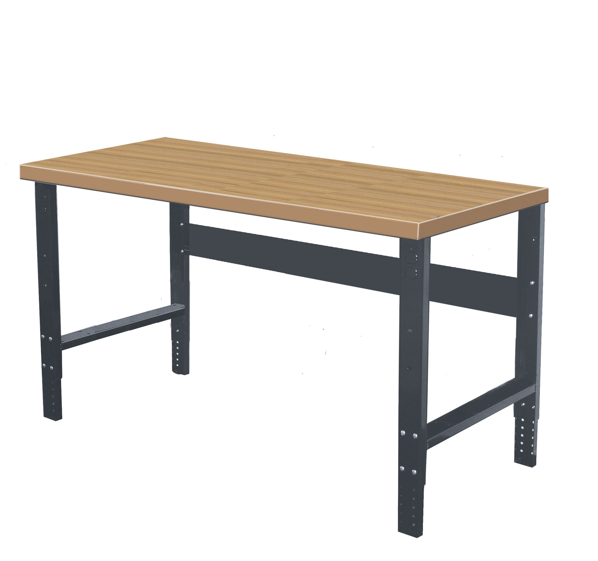 Hallowell Shop Adjustable Height Workbench & Reviews | Wayfair
