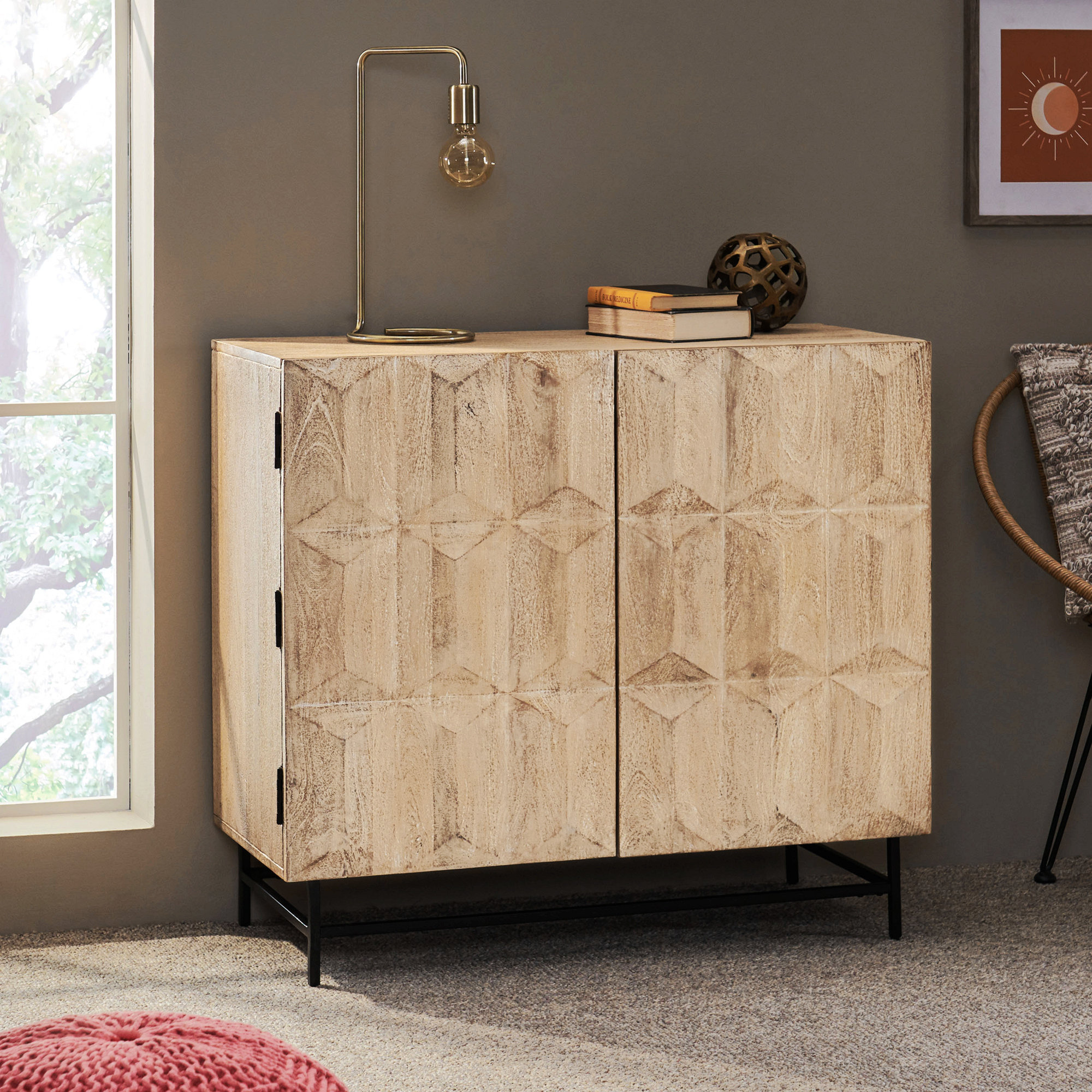 Loon Peak® GEOMETRY CABINET | Wayfair