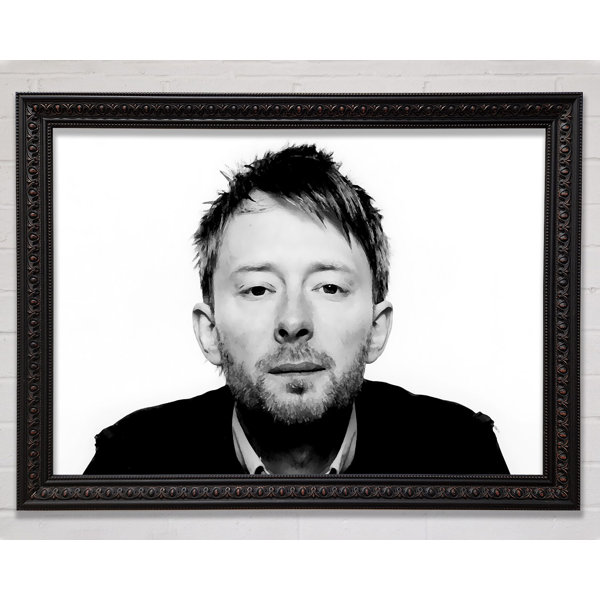 Bright Star Thom Yorke Radiohead - Single Picture Frame Art Prints ...
