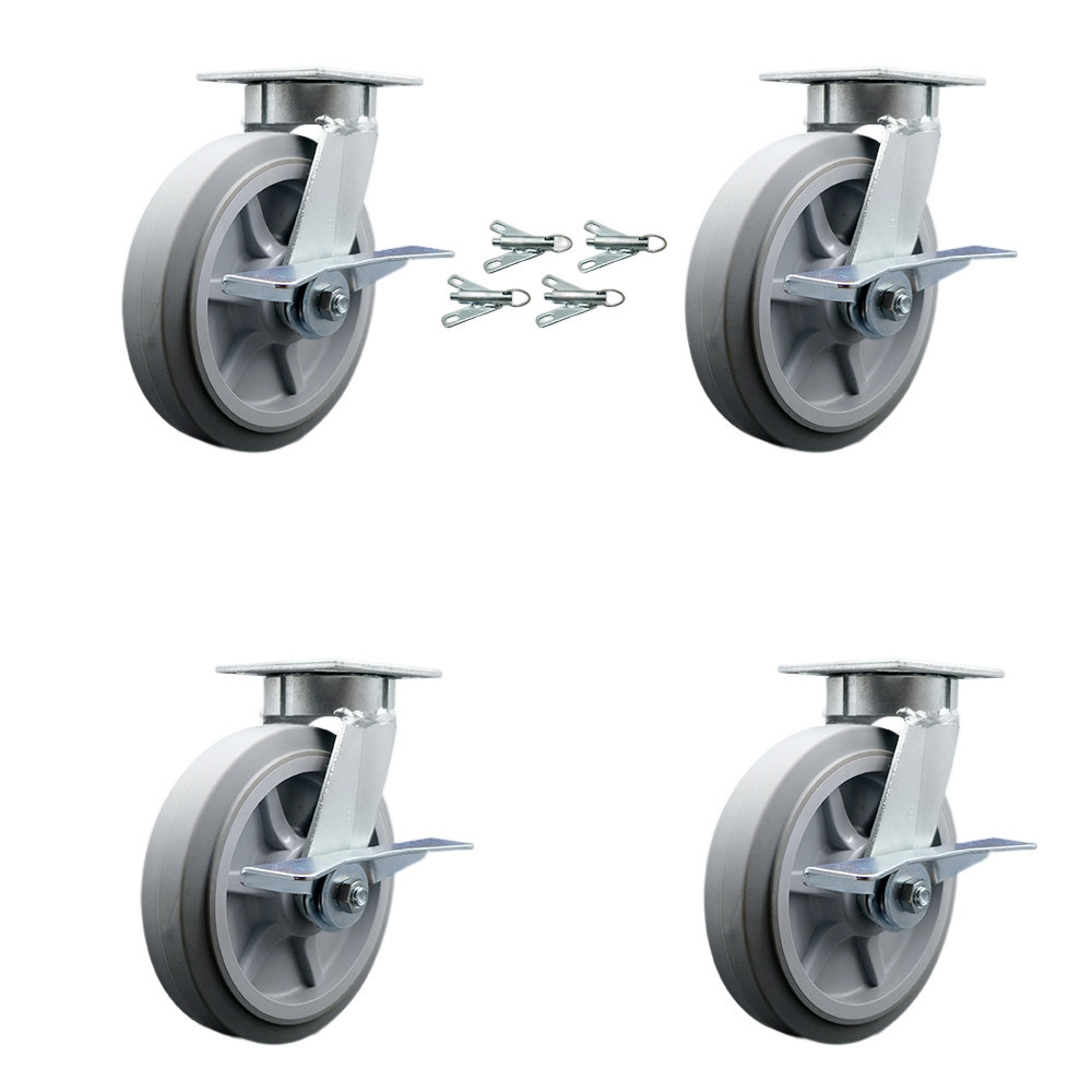 Service Caster Thermoplastic Caster | Wayfair