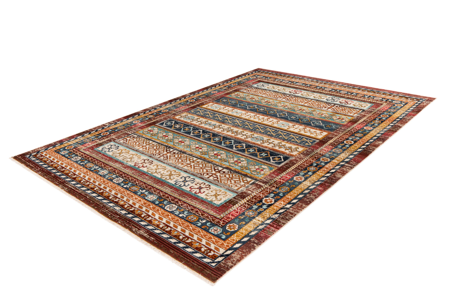 Latitude Vive Chalsey Uni Machine Woven Multi-coloured Area Rug ...