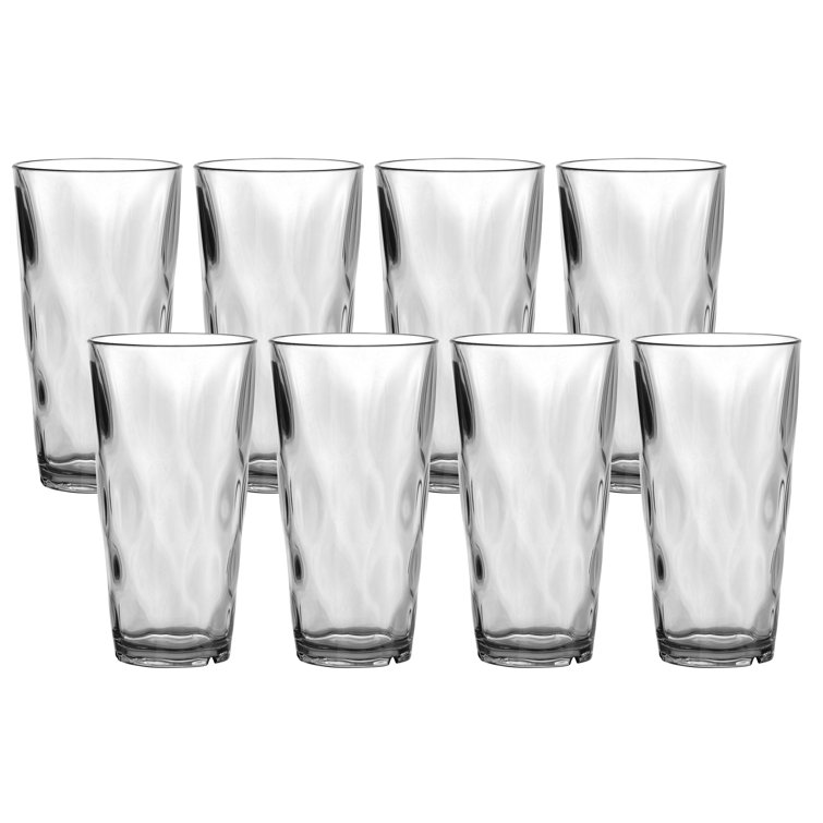 Ebern Designs Braston 24oz. Acrylic Drinking Glass Set | Wayfair