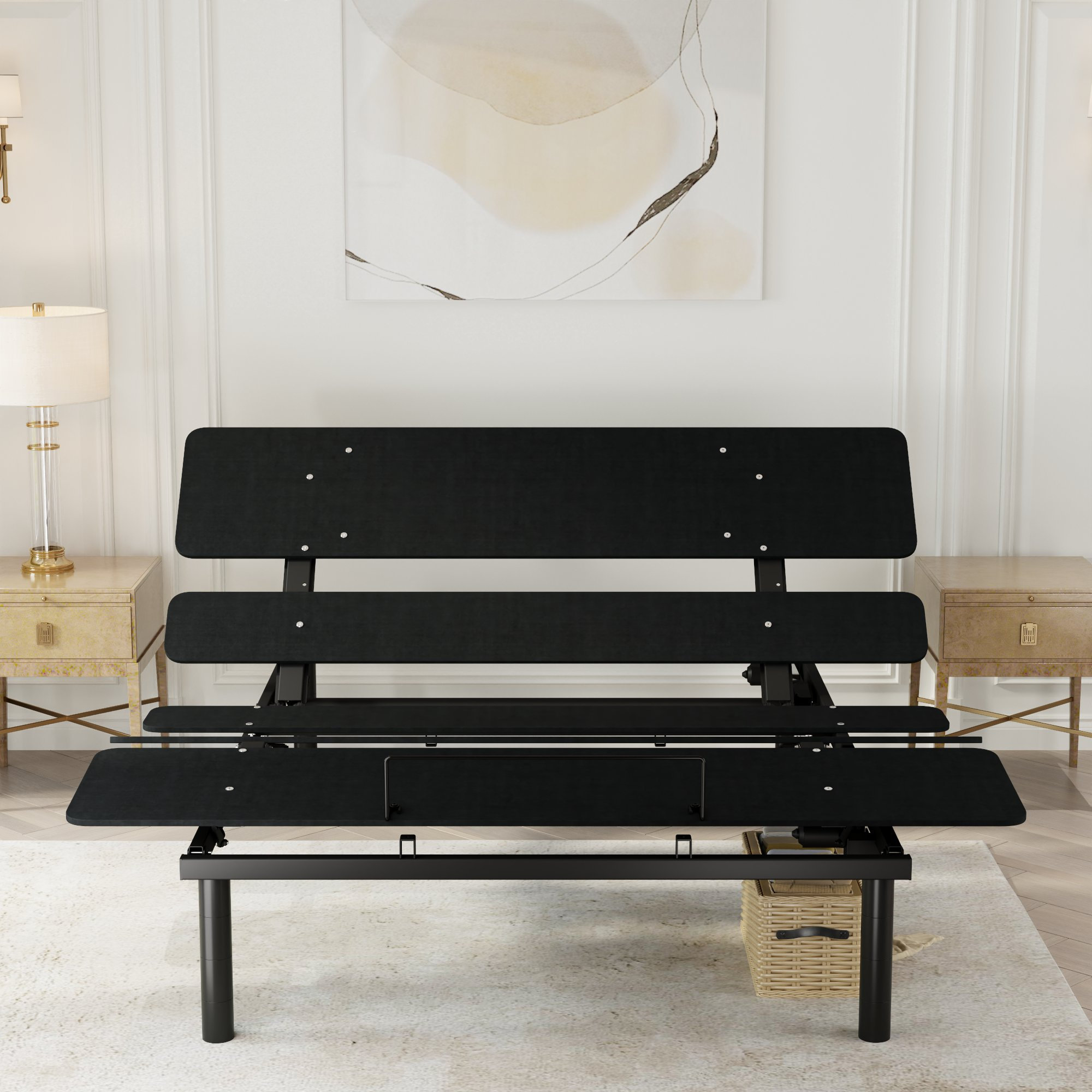 Alwyn Home Villano Adjustable Bed with Remote - Wayfair Canada