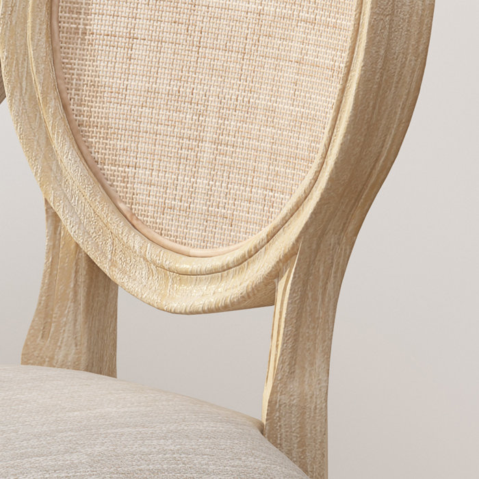 Laurel Foundry Modern Farmhouse Rodden King Louis Back Side Chair ...