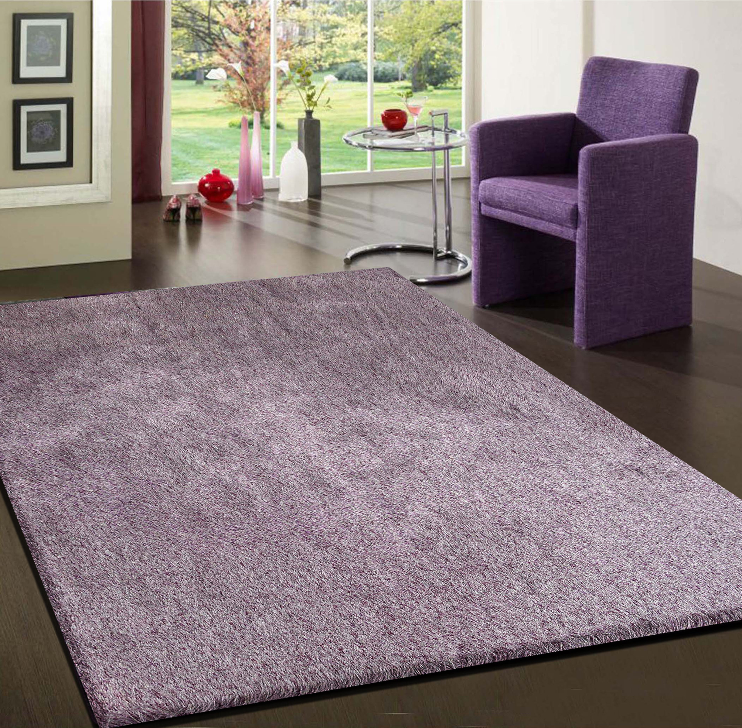House of Hampton Grassingt Handmade Tufted Purple Area Rug | Wayfair