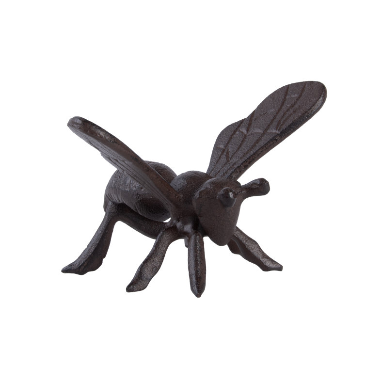Brambly Cottage Cast Iron Bee | Wayfair.co.uk