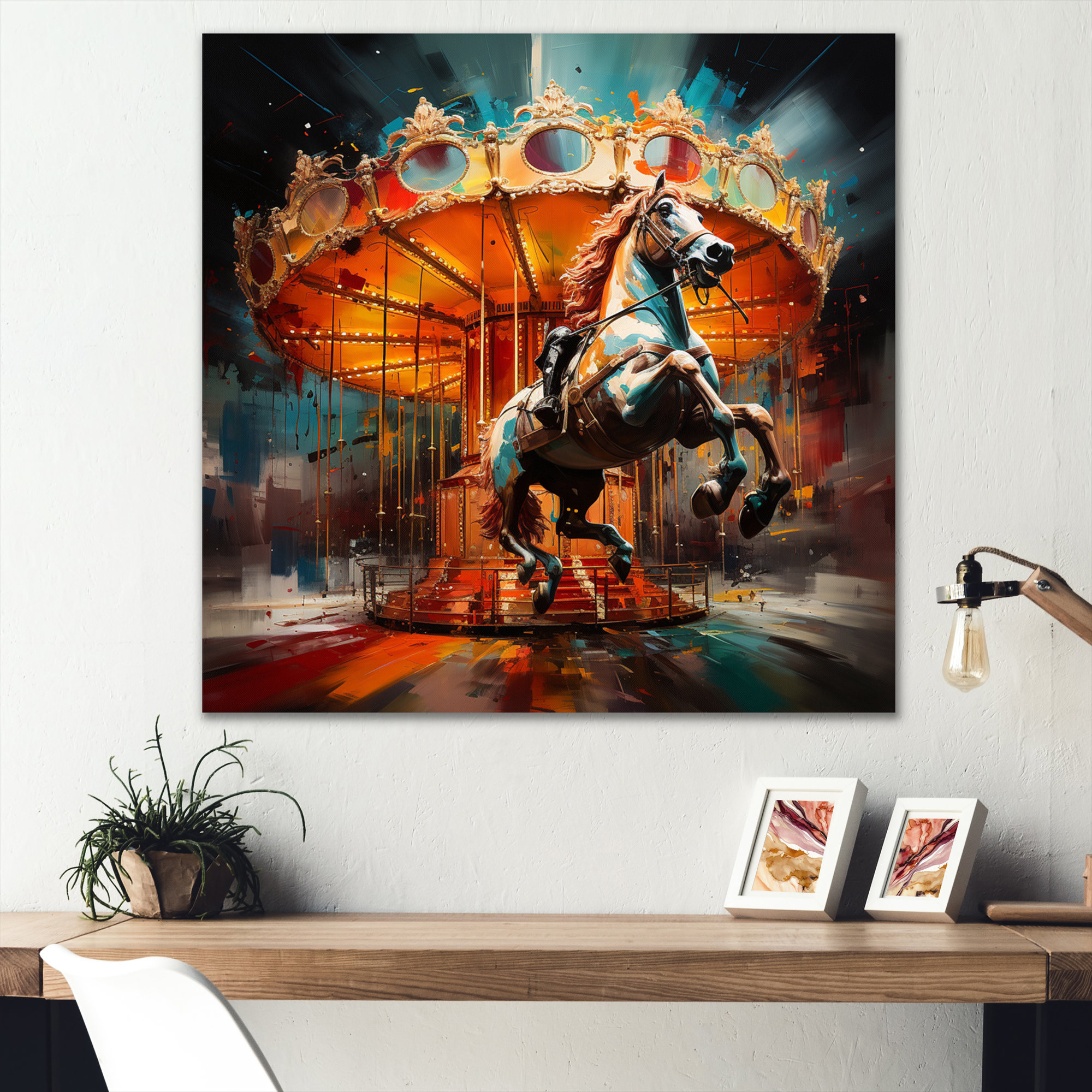 Red Barrel Studio® Dynamic Carousel - Print | Wayfair