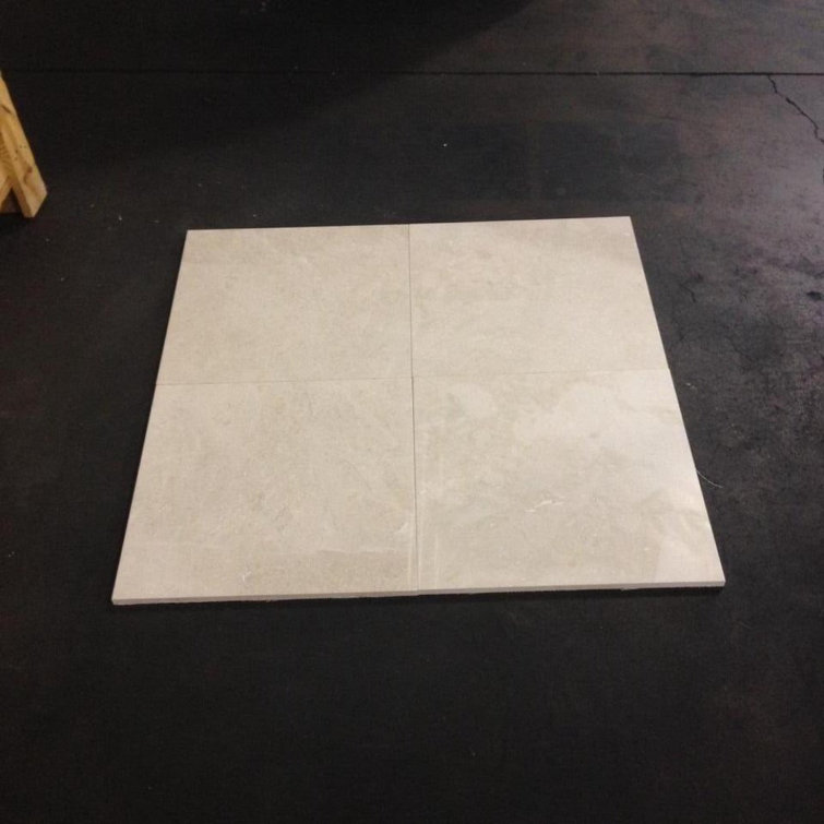 Stone & Tile Shoppe, Inc. 18" x 18" Marble Marble Look Wall & Floor ...