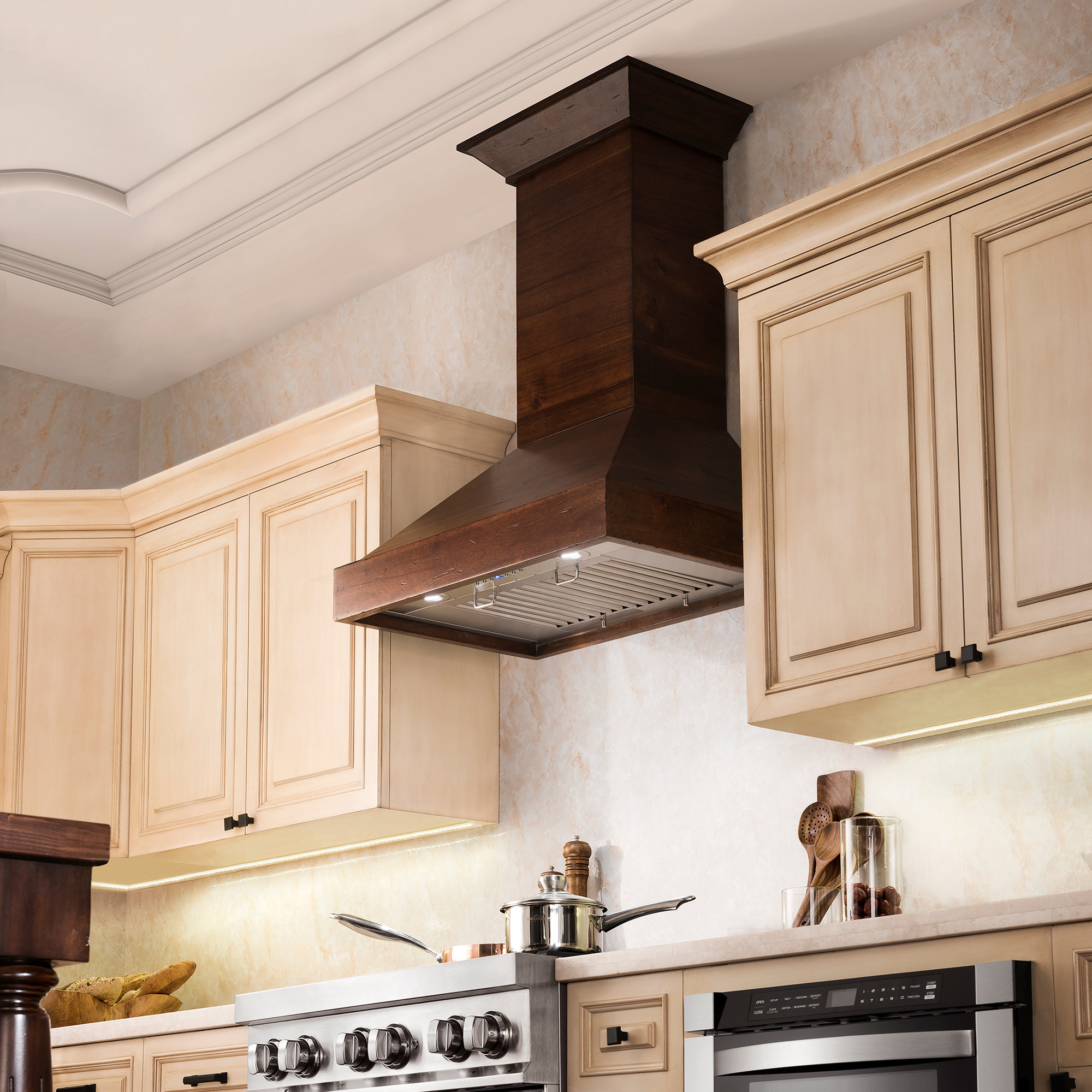 ZLINE Range Hood Chimney Extension for 12.5 ft. Ceilings & Reviews ...