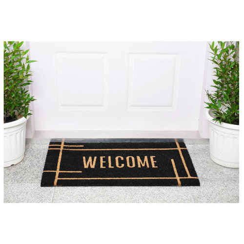 Rectangle Outdoor Door Mats You'll Love | Wayfair