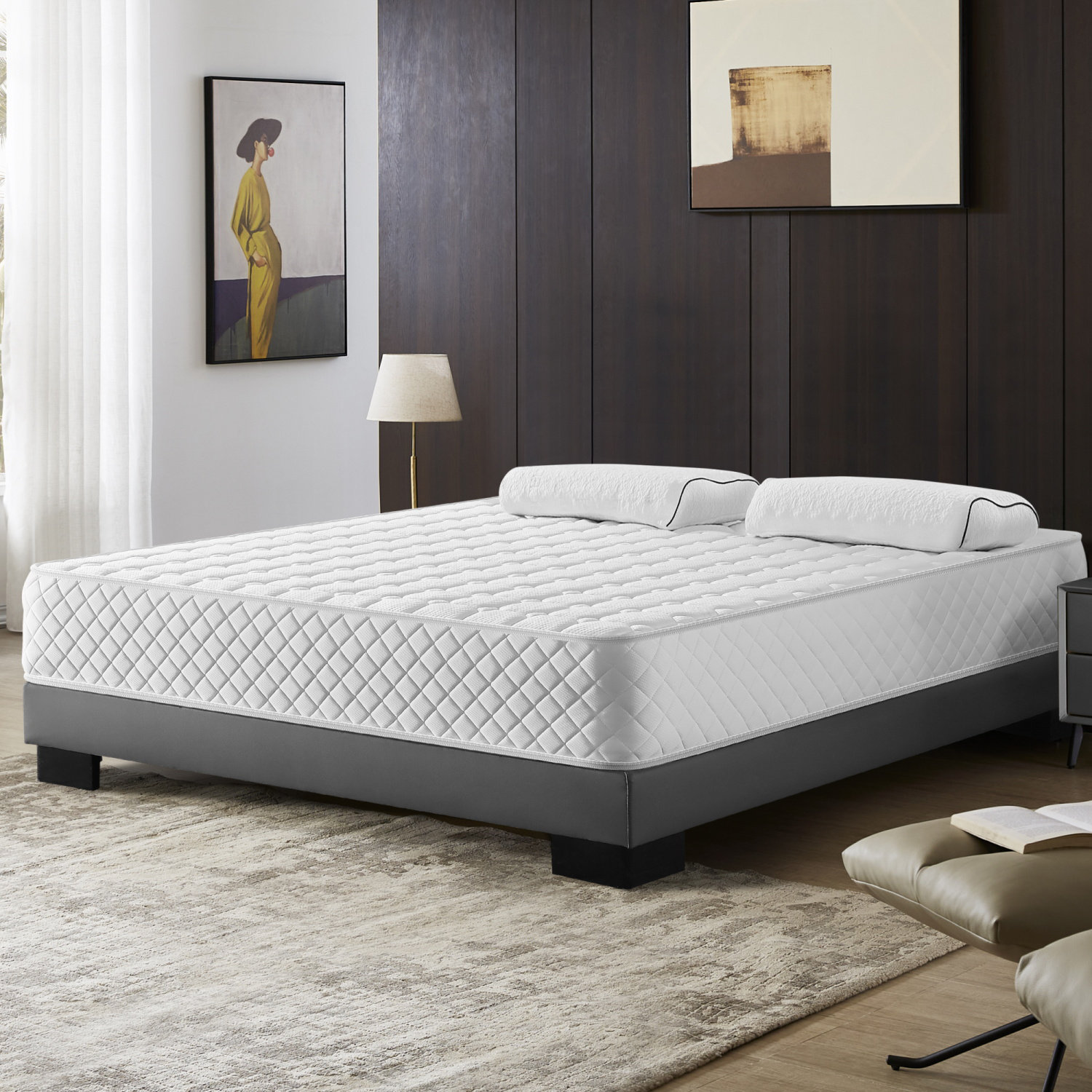 Alwyn Home Helma Pocket Spring Hybrid Mattress with CertiPUR-US ...