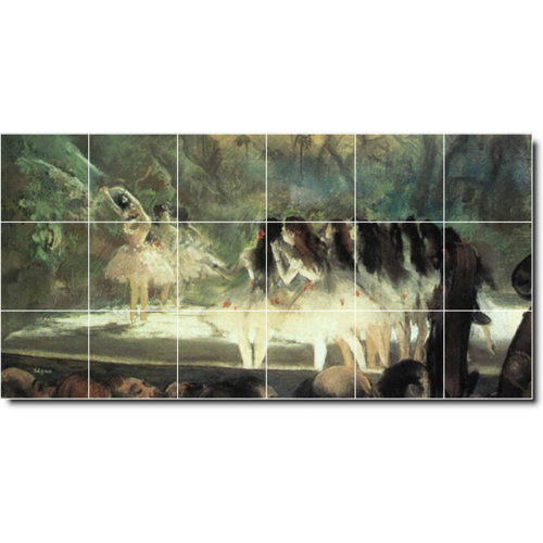 Picture-Tiles.com 72" x 36" Ceramic Painting Decorative Mural Tile 12 ...