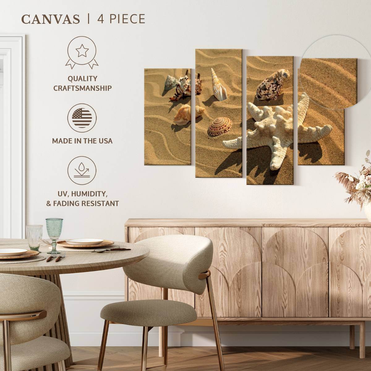 Elephant Stock Sandy Seashells And Starfish | Wayfair