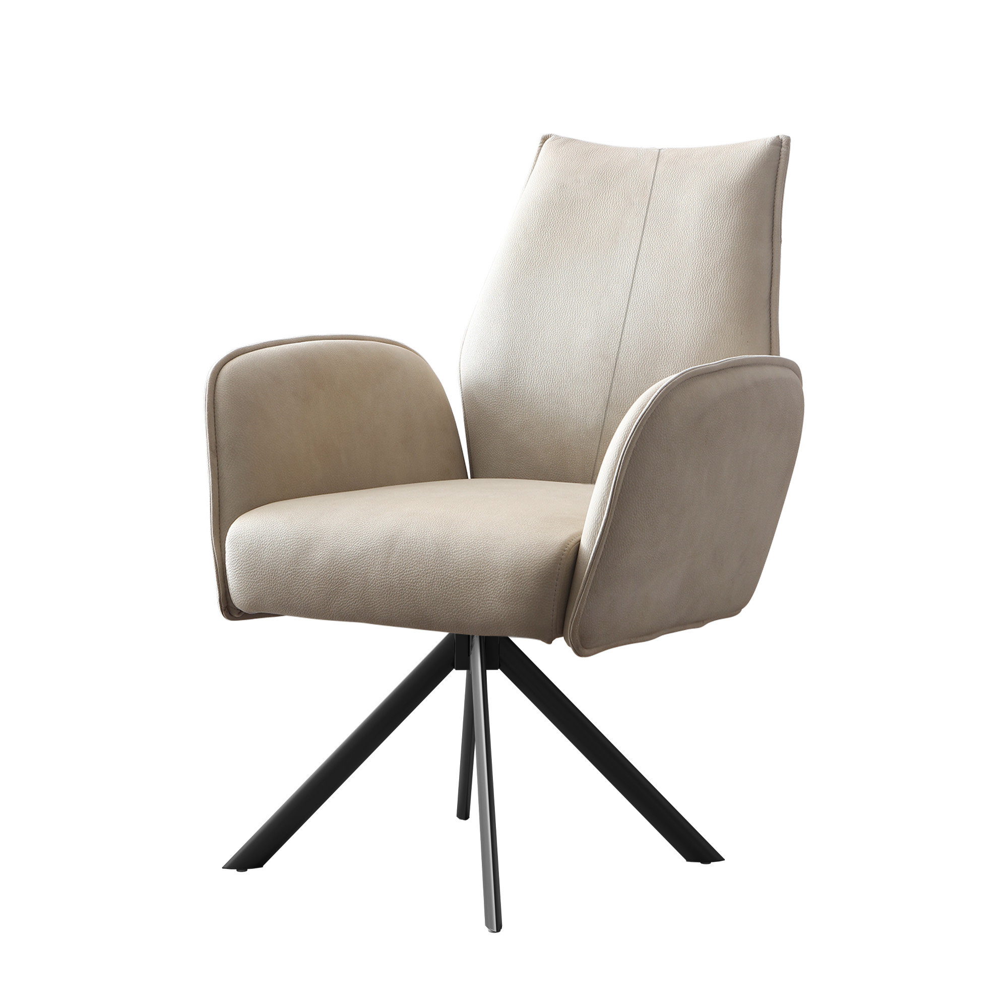 Corrigan Studio Stationary Swivel Home Office Chair with Armchairs ...