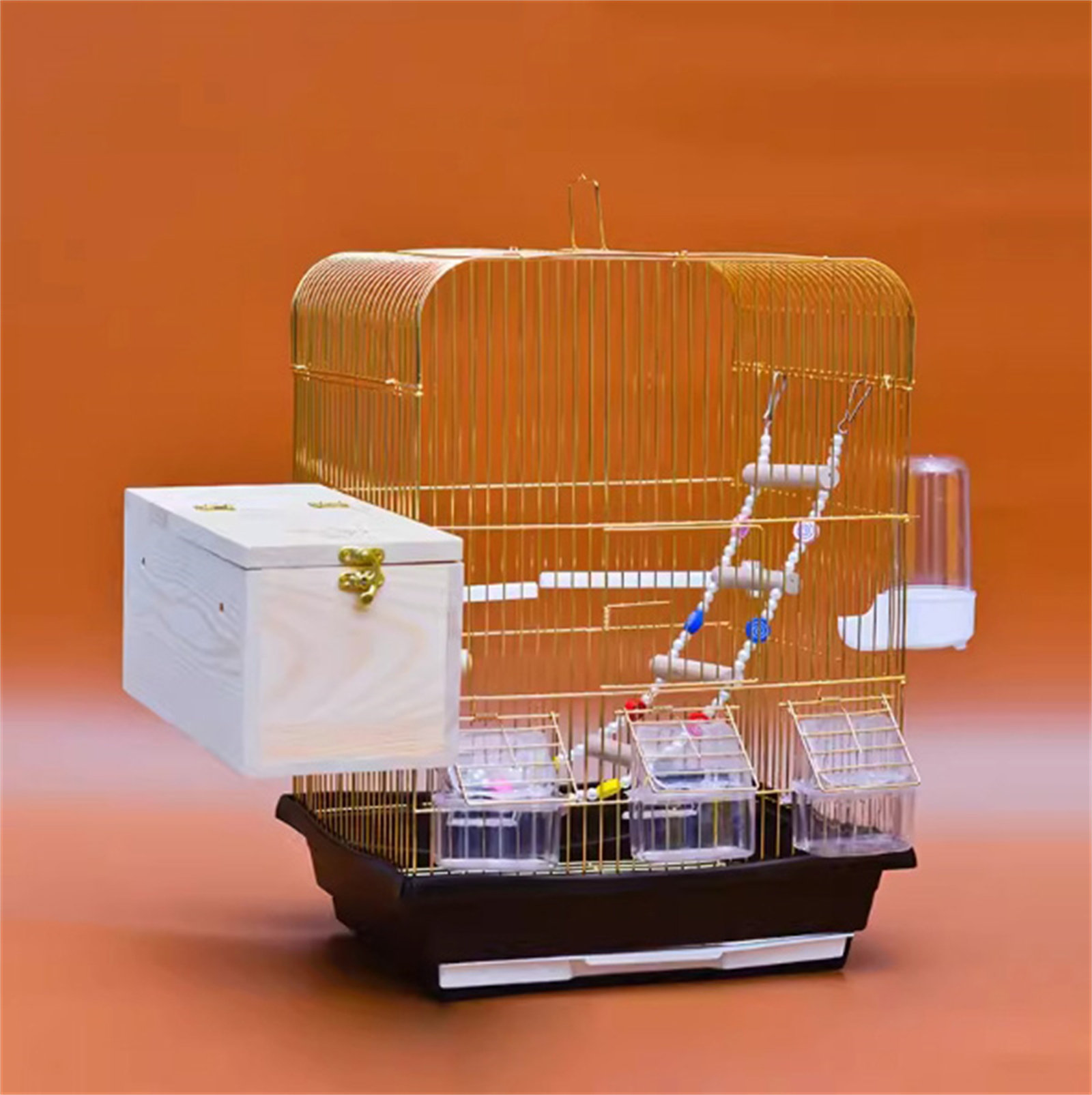 Arlmont & Co. Luxury Parrot Cage - Specialized For Grey Parrots, Tiger ...