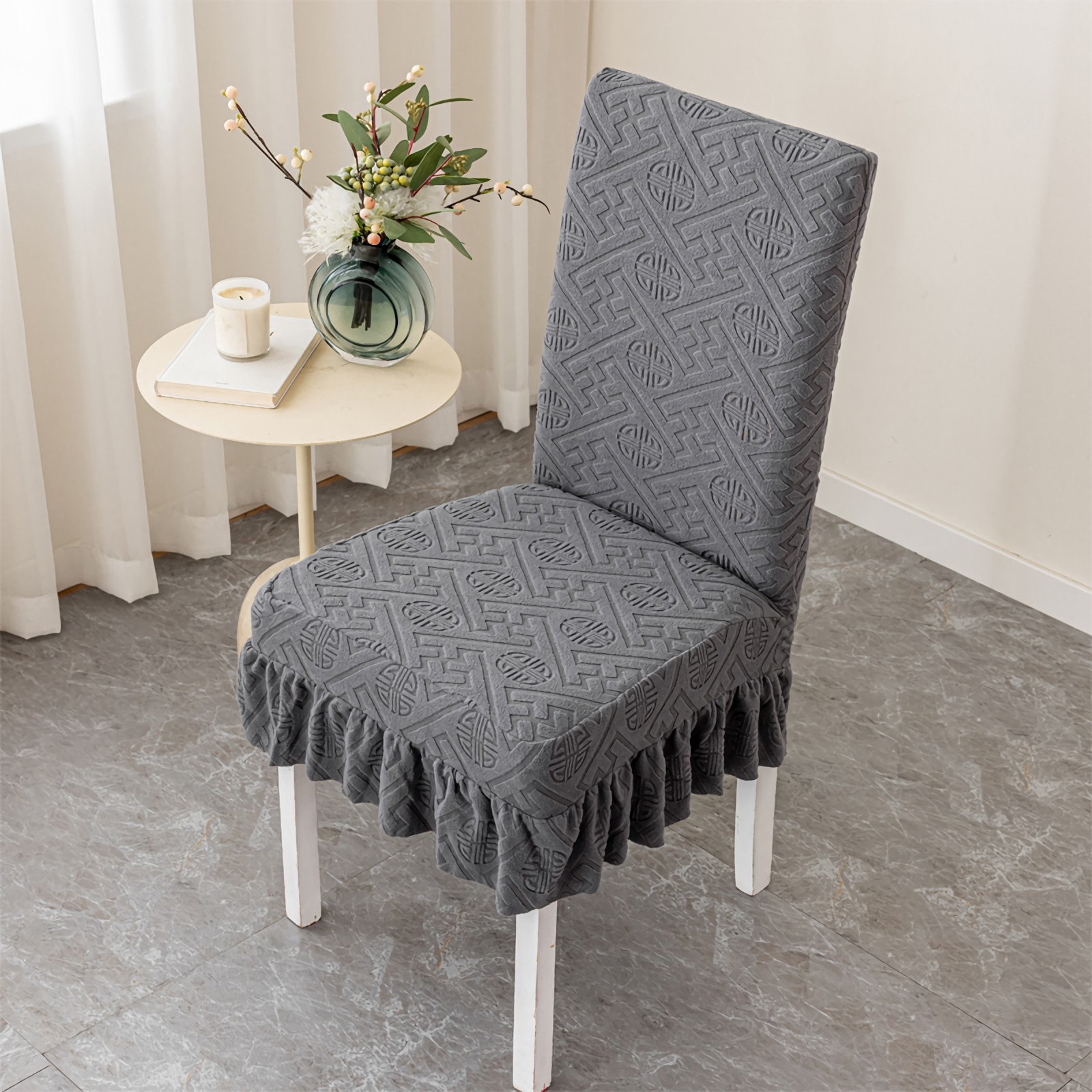 Lark Manor Polyester Dining Chair Slipcover - Wayfair Canada