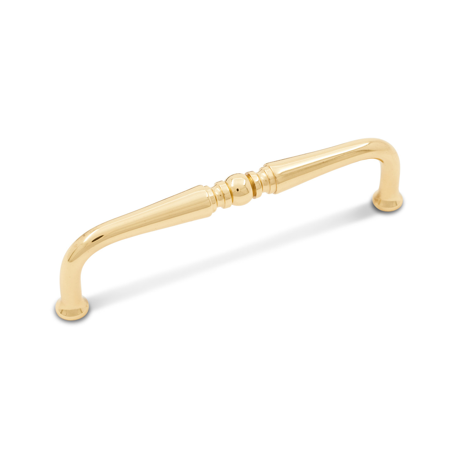 Rk International CP Series 4" Center to Center Decorative Curved Pull ...