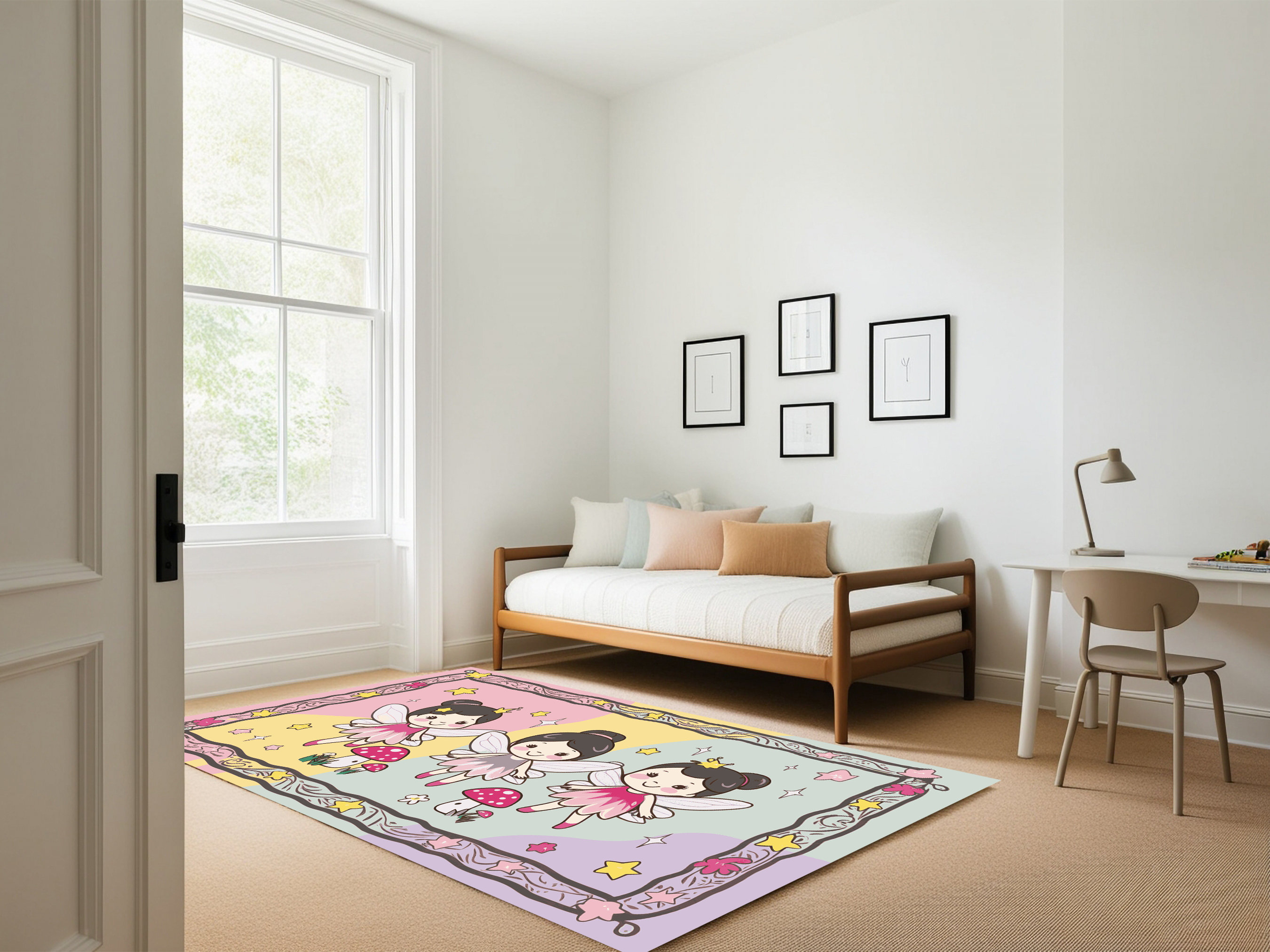 East Urban Home Fairy Tale Fantasy Rug | Wayfair