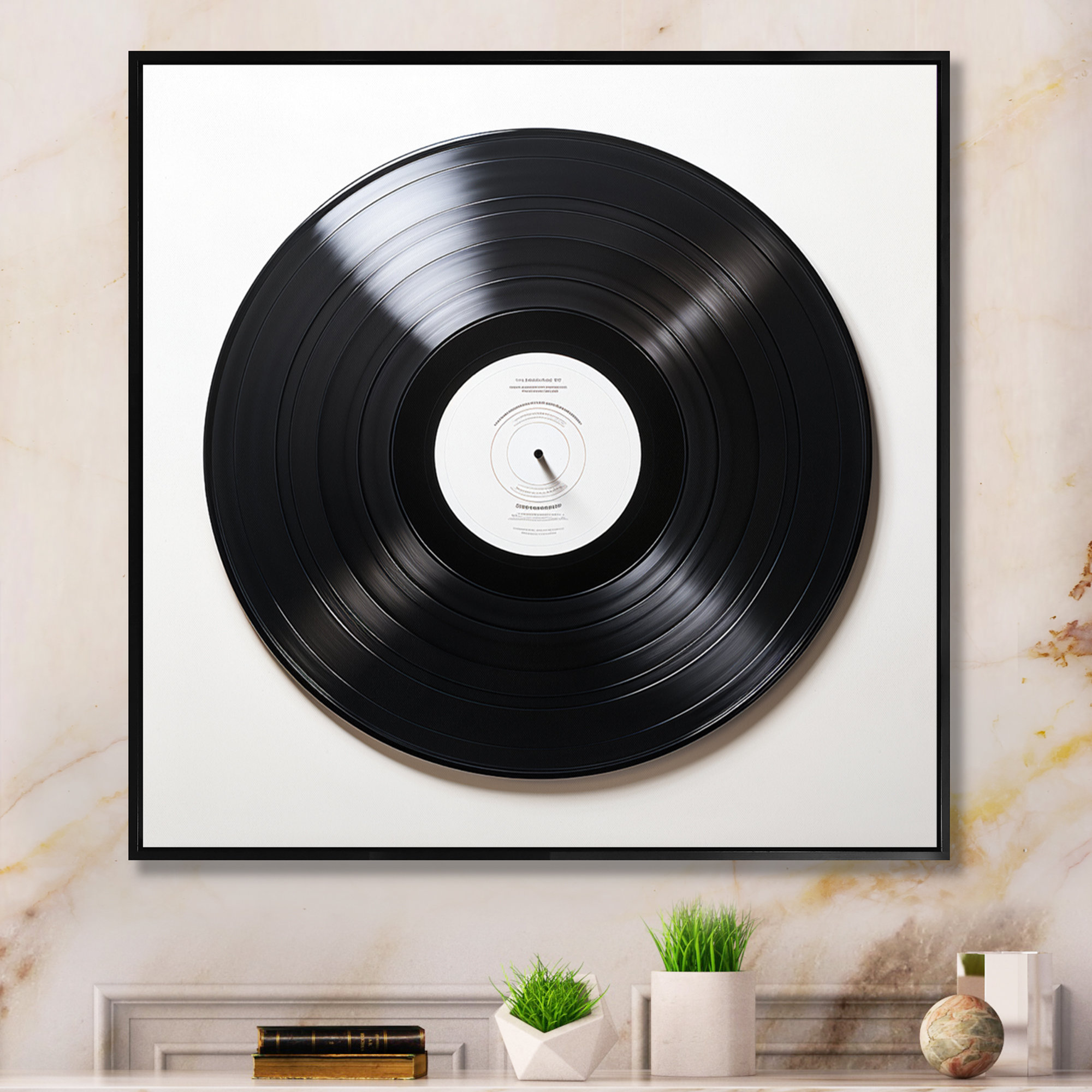 Latitude Run® Vinyl Record Vinyl Serenade I - Vinyl Records Wall Art ...