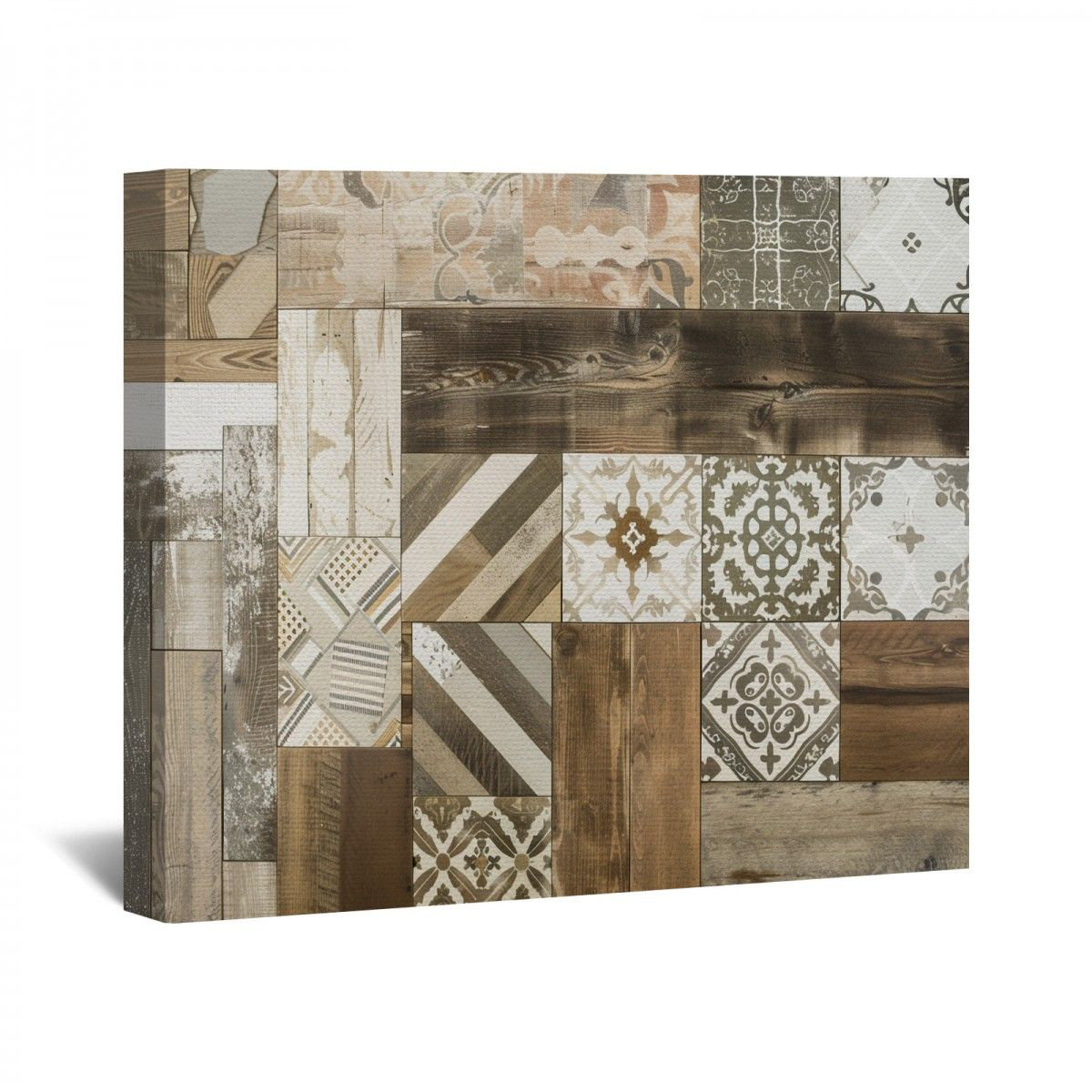 Millwood Pines " Wooden Tiles " on | Wayfair