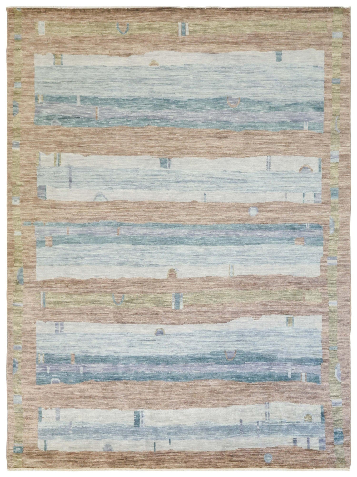 Landry & Arcari Rugs and Carpeting New Indian Braxton Wool On Cotton ...
