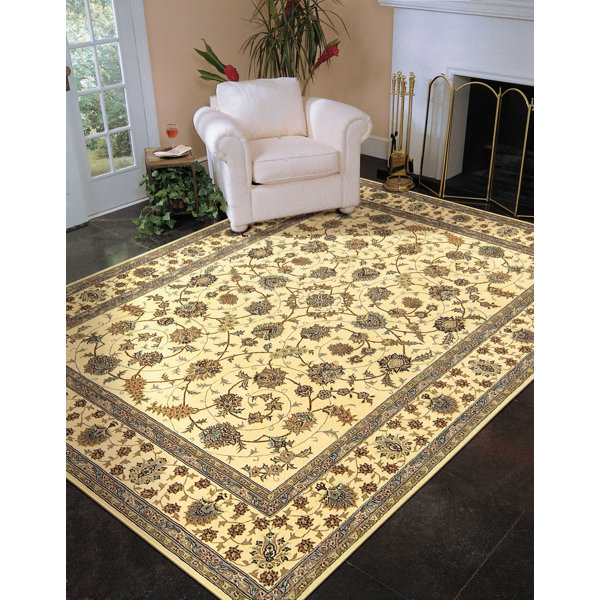 Darya Home Hand Tufted Floral Rug | Wayfair