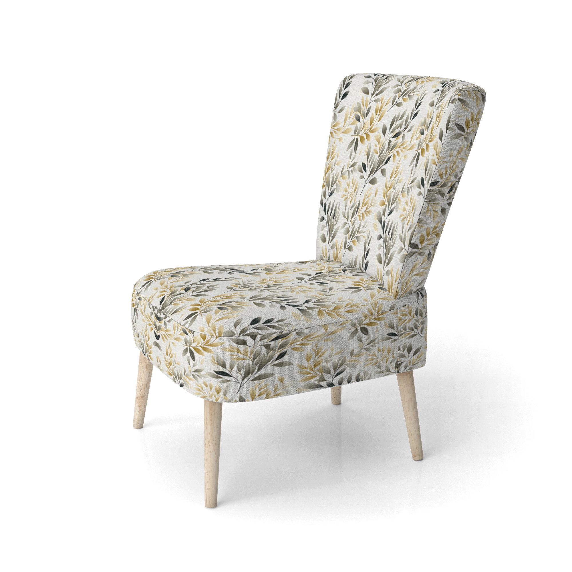 Red Barrel Studio Minimalist Nature III - Upholstered Bohemian ...