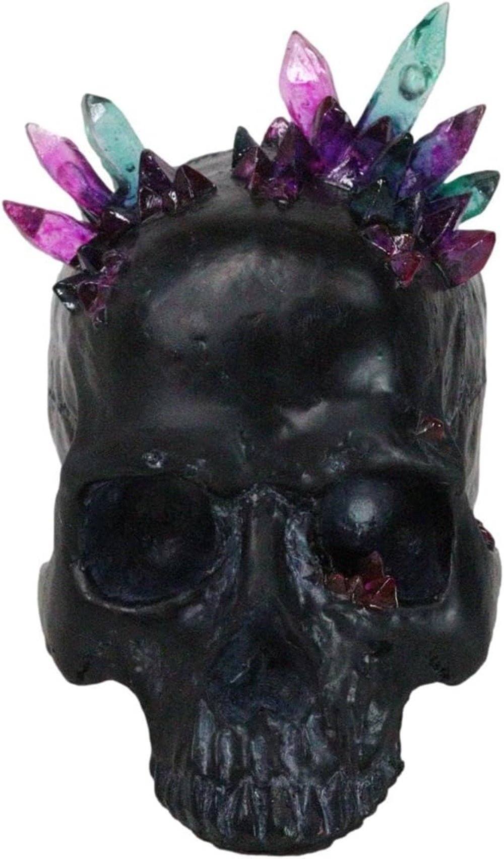Trinx Black Gothic Macabre Spiky Two Tones Crystal Cavern Mine Cranium ...