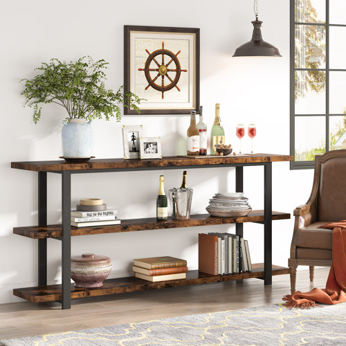 17 Stories Preetham 70.86" Console Table & Reviews | Wayfair