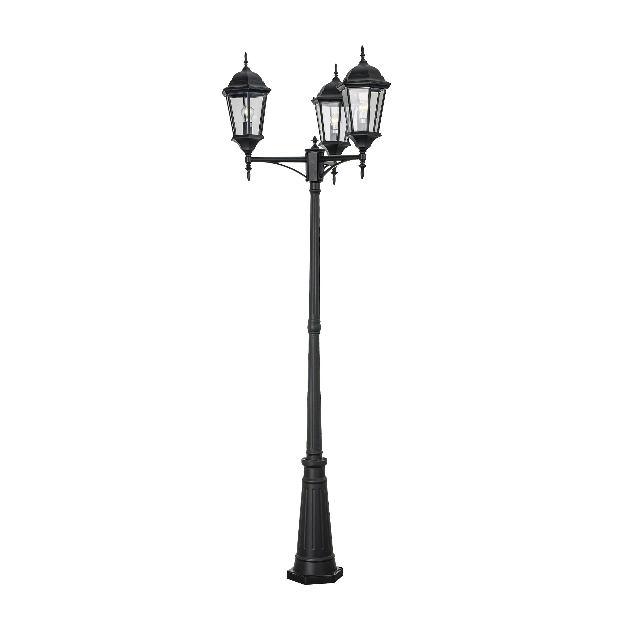 Sol 72 Outdoor™ 3-Light 98" Post Light & Reviews | Wayfair