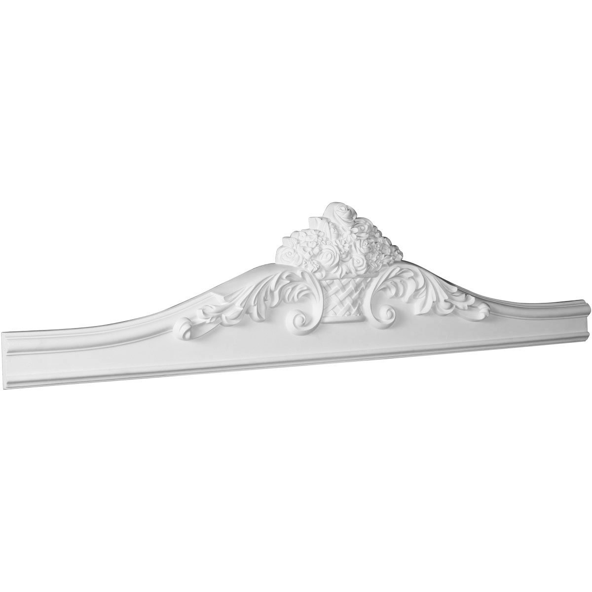 Ekena Millwork 11 3/4"H x 2 3/8"P x 49 7/8"L Lunel Casing Fascia | Wayfair