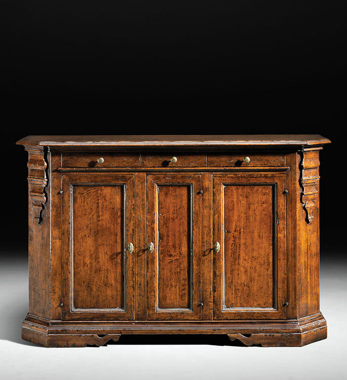 David Michael Buffet en bois de noyer 3 tiroirs 68" - Wayfair Canada
