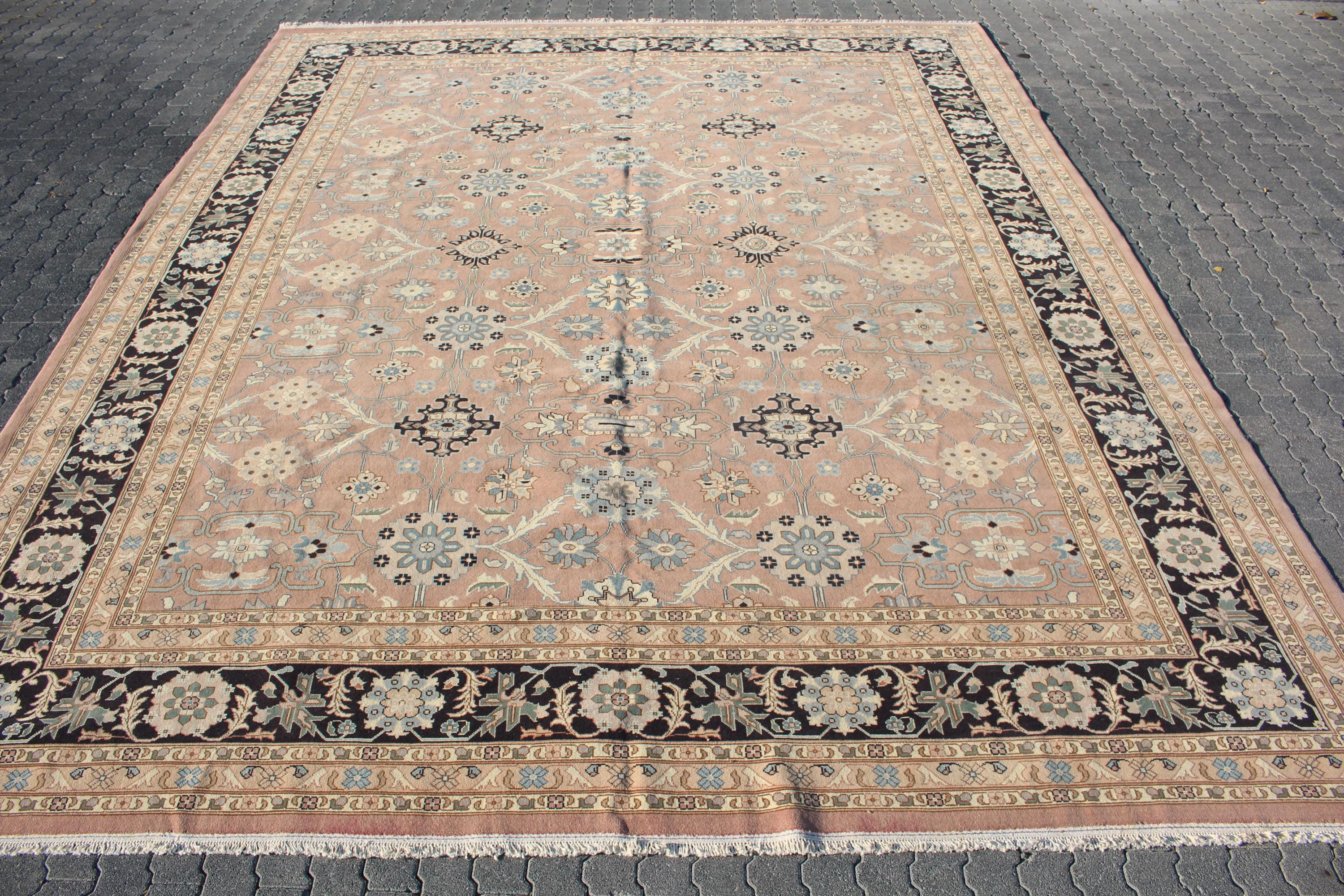 kayra export Authentic Hand-Woven Turkish Rug in Elegant Vintage Style ...