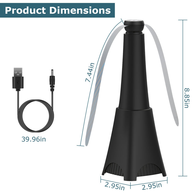 iMounTEK Portable Reflective Fly Repellent Fan | Wayfair