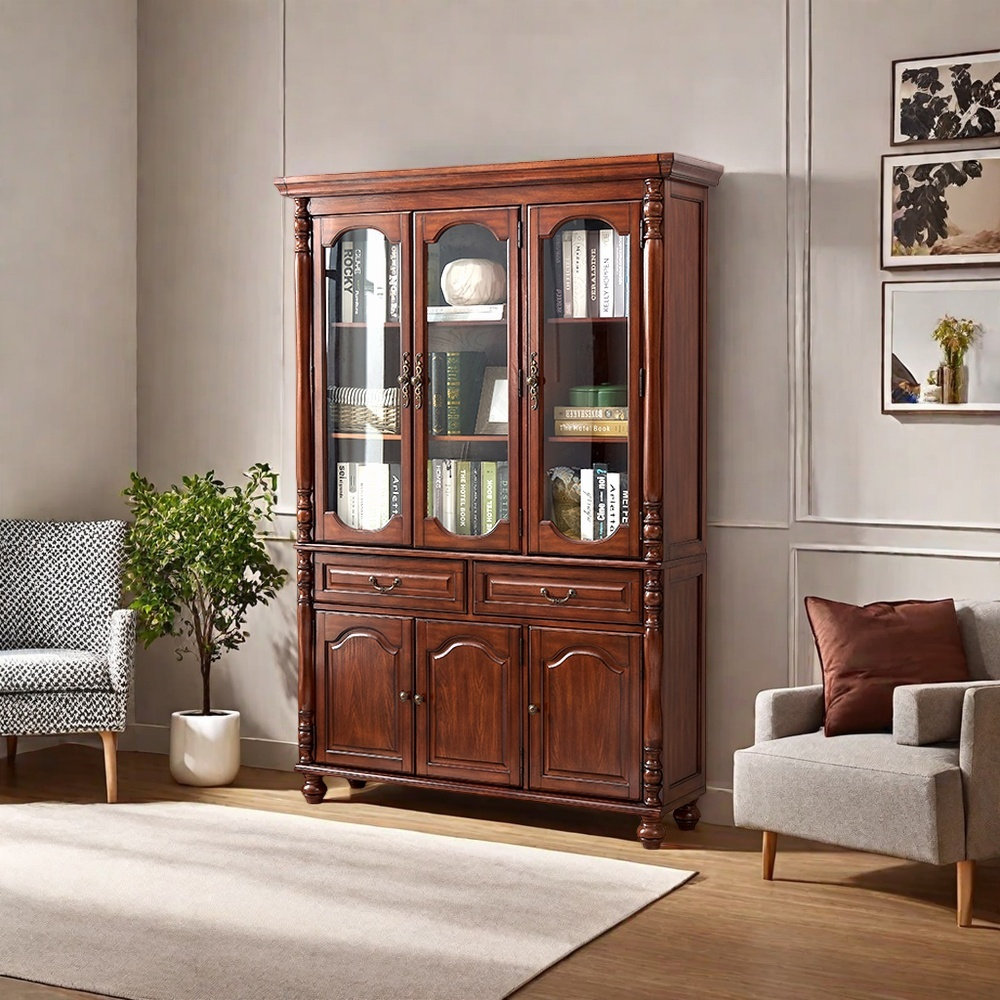 Kaoloupin European style light luxury bookcase - Wayfair Canada
