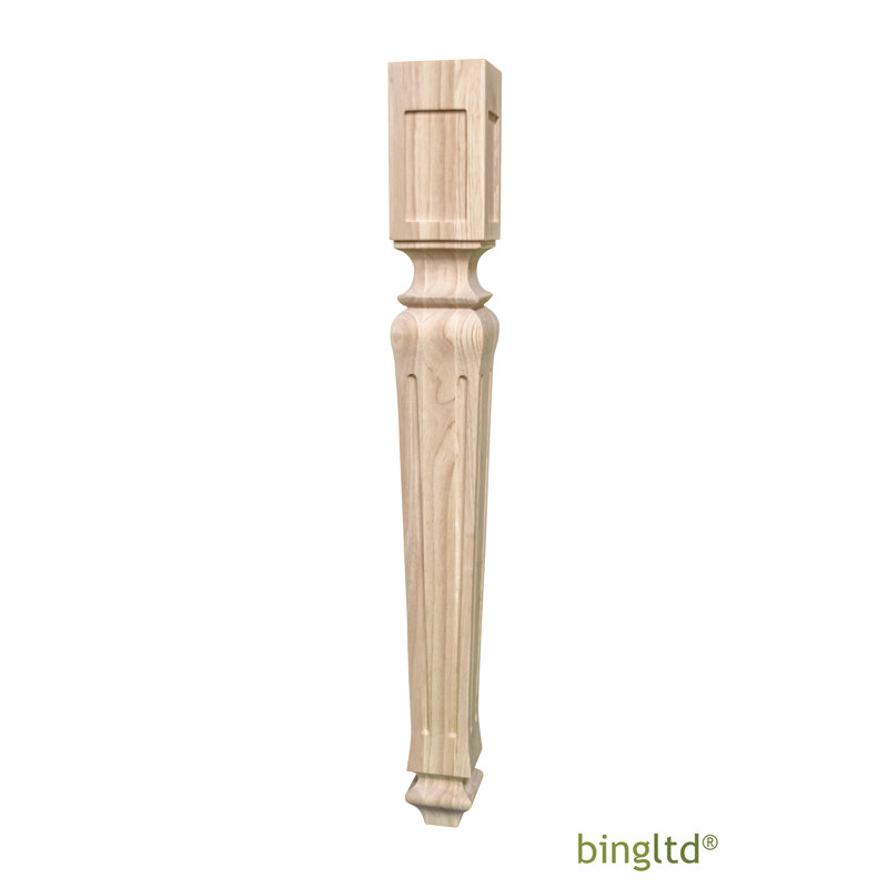 bingltd Dining Table Leg with Grooves | Wayfair