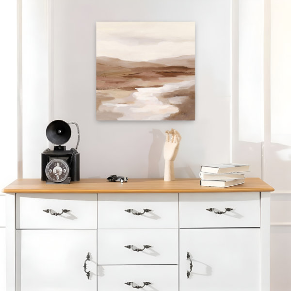 Latitude Run® Contemporary Cinnamon Riverbank I Light With Abstract ...