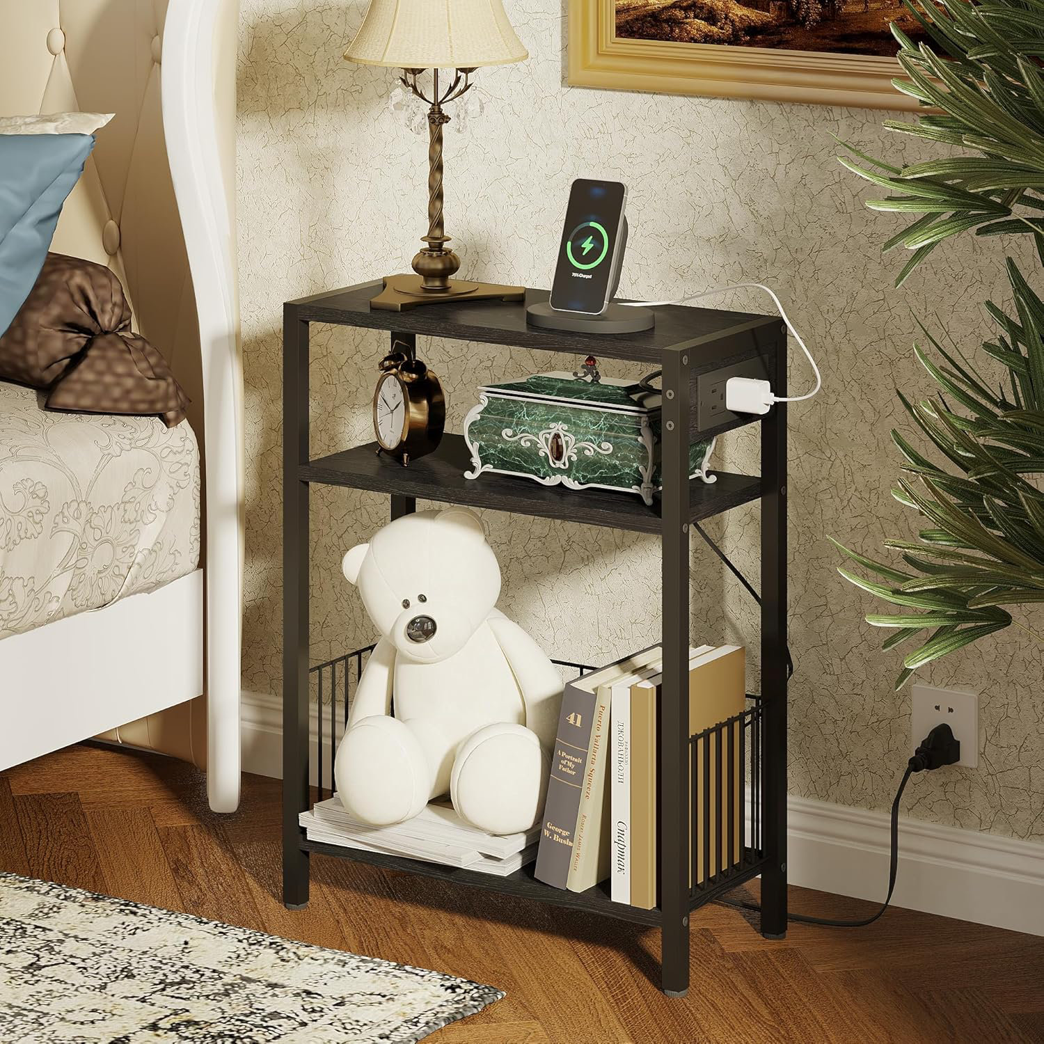 Ebern Designs Small End Table for Small Spaces | Wayfair