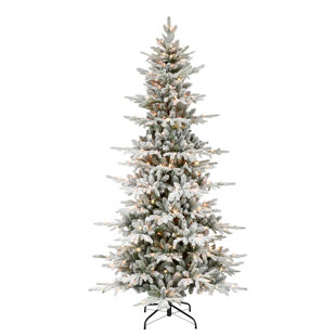 Flocked / Frosted Branches Christmas Trees You'll Love | Wayfair