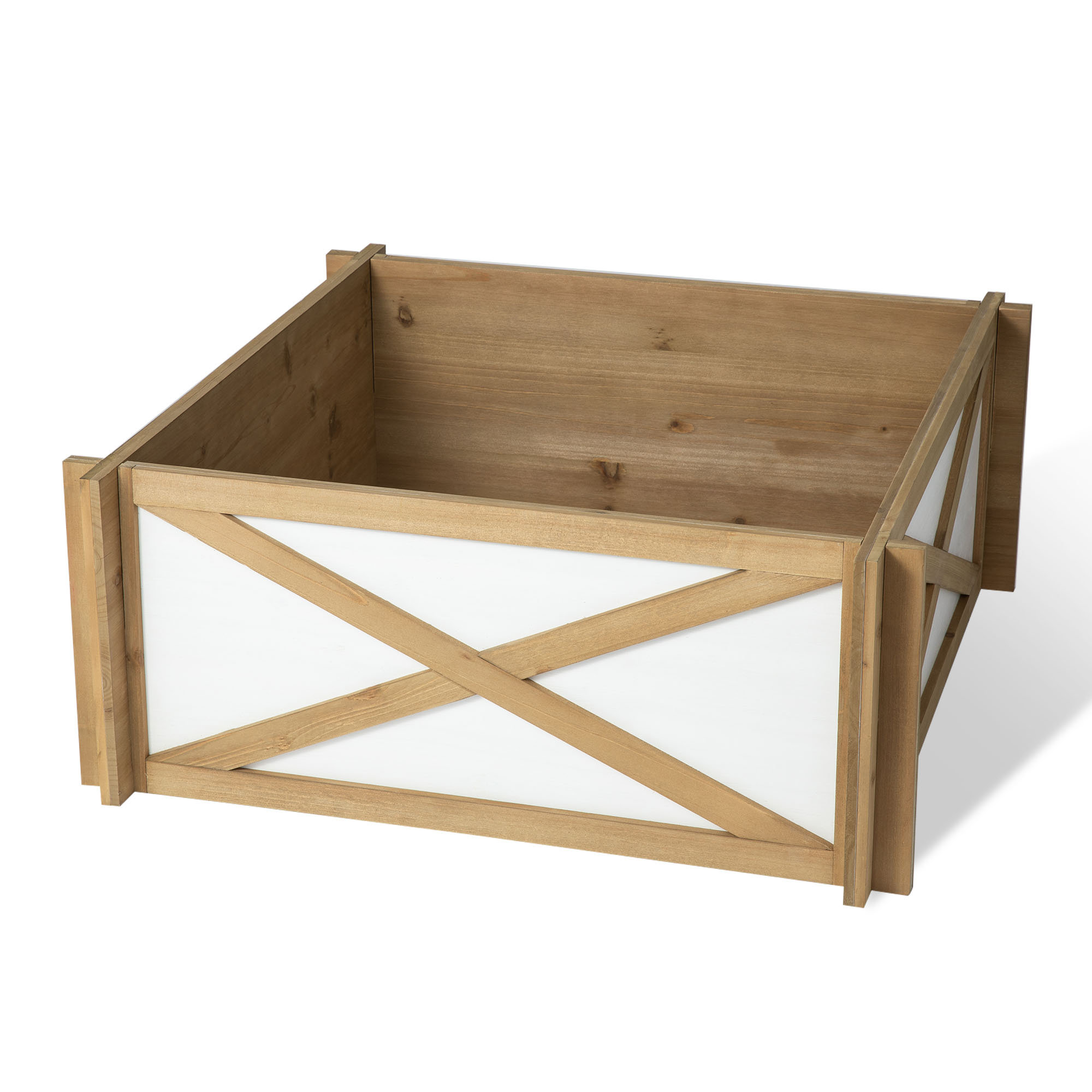 Glitzhome Wooden Tree Collar - Wayfair Canada