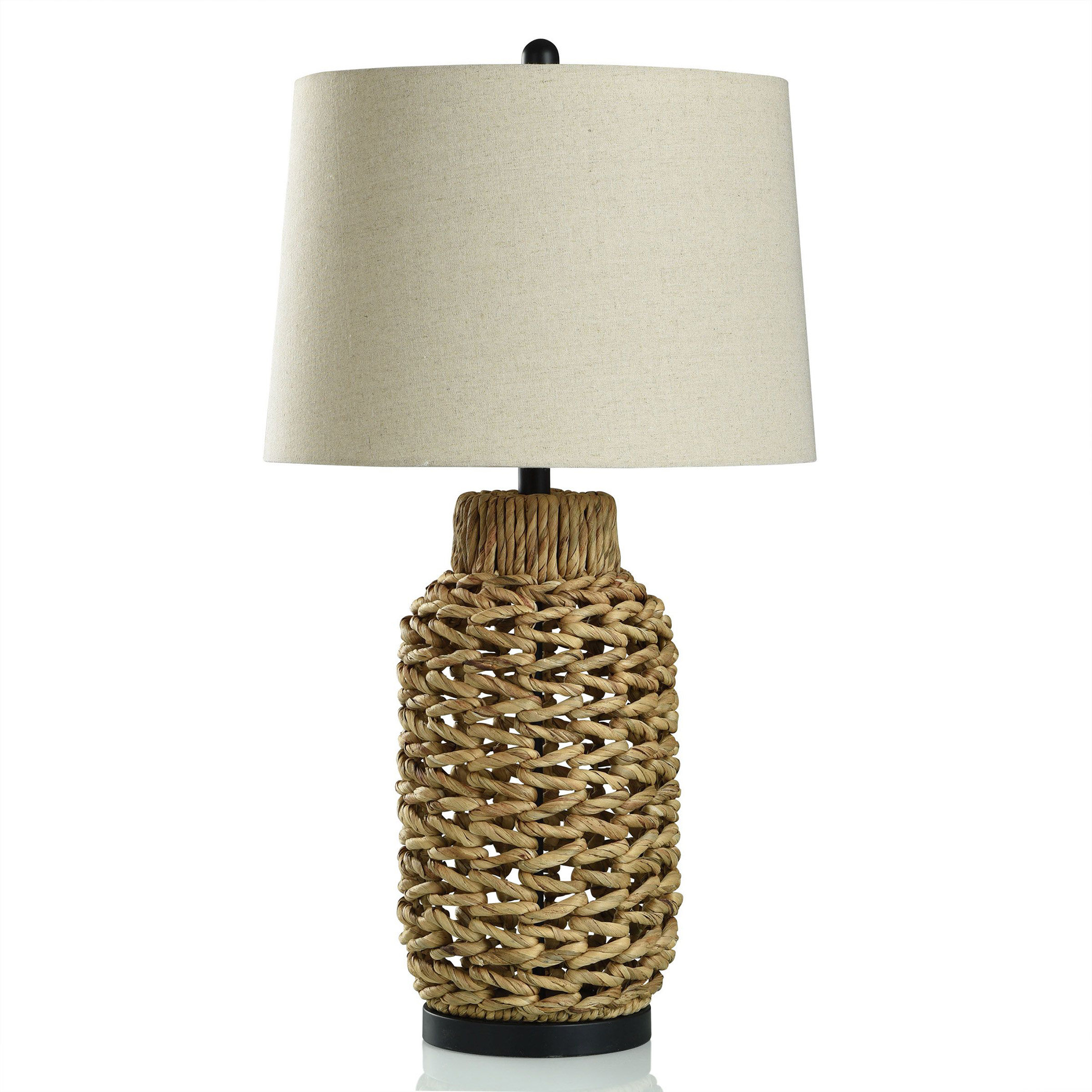 Bayou Breeze Dollard Water Hyacinth Table Lamp | Wayfair
