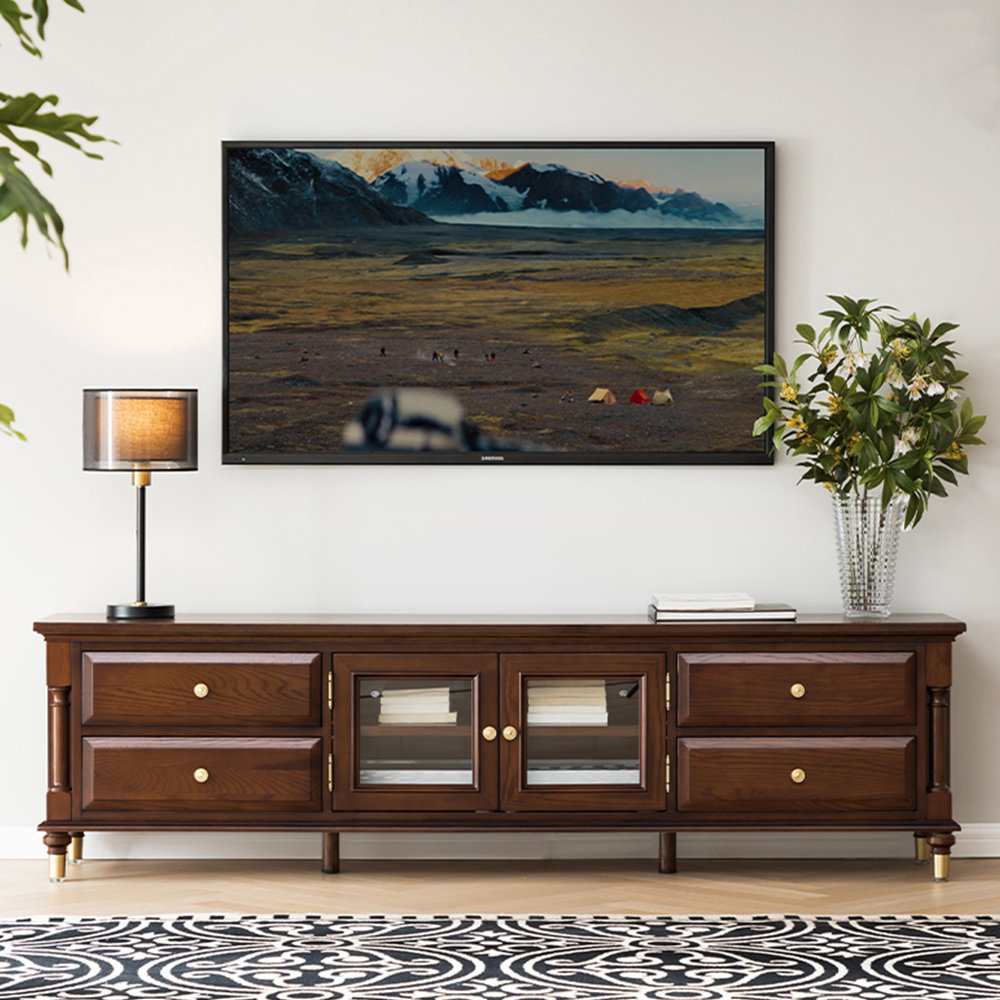 moonlight design American style light luxury living room TV stand ...