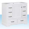 Winston Porter Raedon 36'' Single Bathroom Vanity with Ceramic Top ...