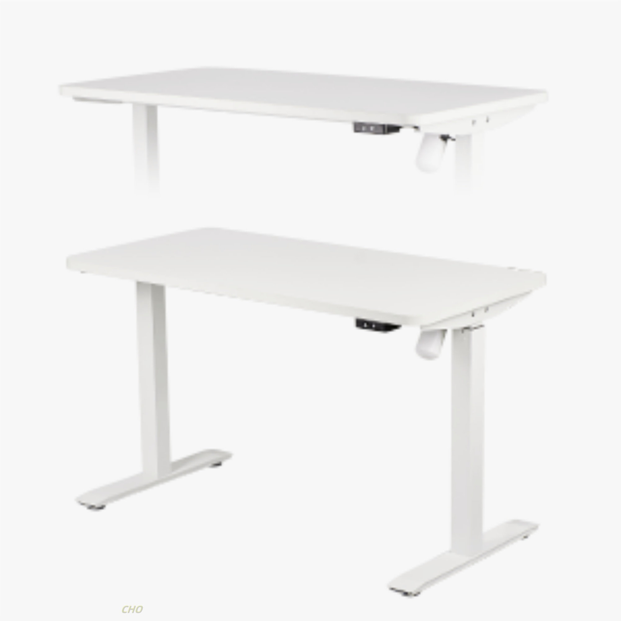Latitude Run® Whole Piece Electric Standing Desk, 48 X 24 Inches Height ...