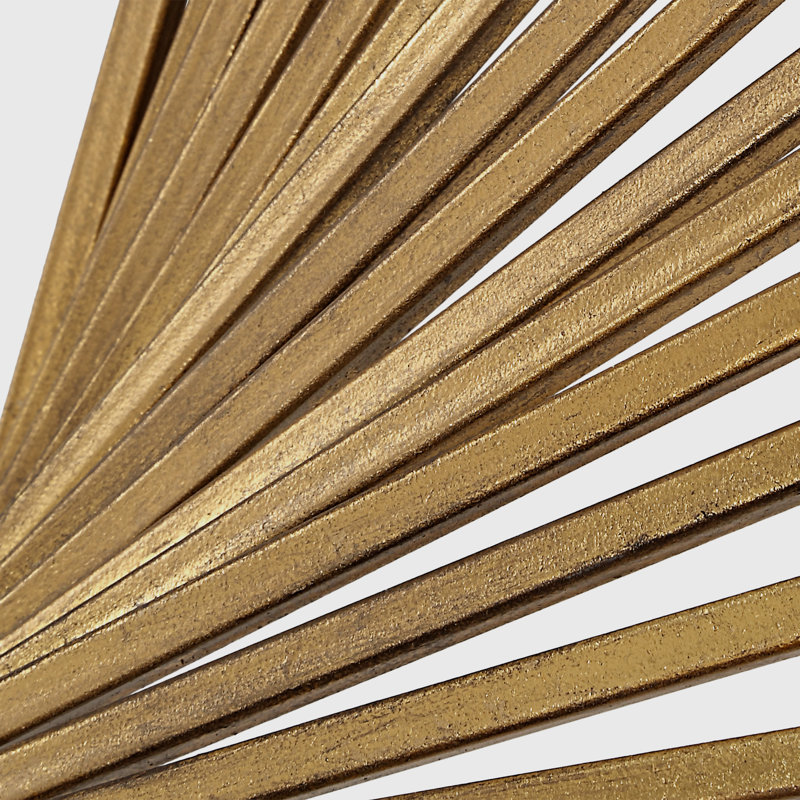 Everly Quinn Antique Gold Wall Decor | Wayfair