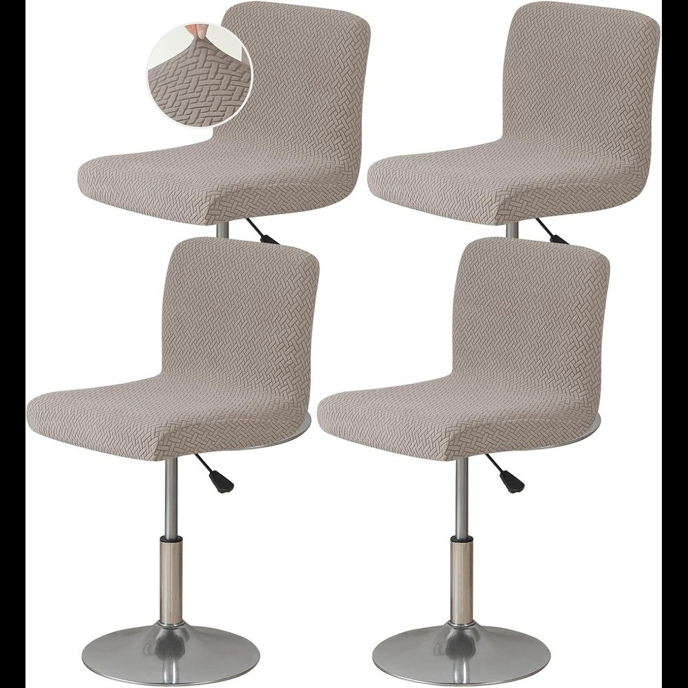 Corrigan Studio® Bar Stool Covers Set Of 4, Stretch Bar Stool Chair ...