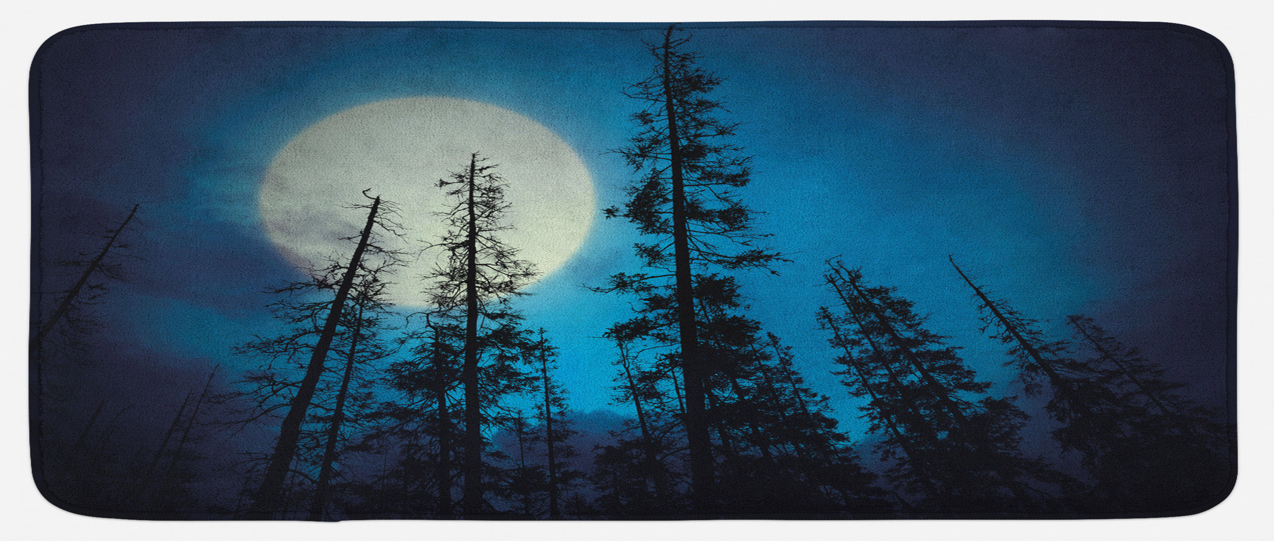 East Urban Home Low Angle View Of Spooky Mysterious Forest With Tall ...